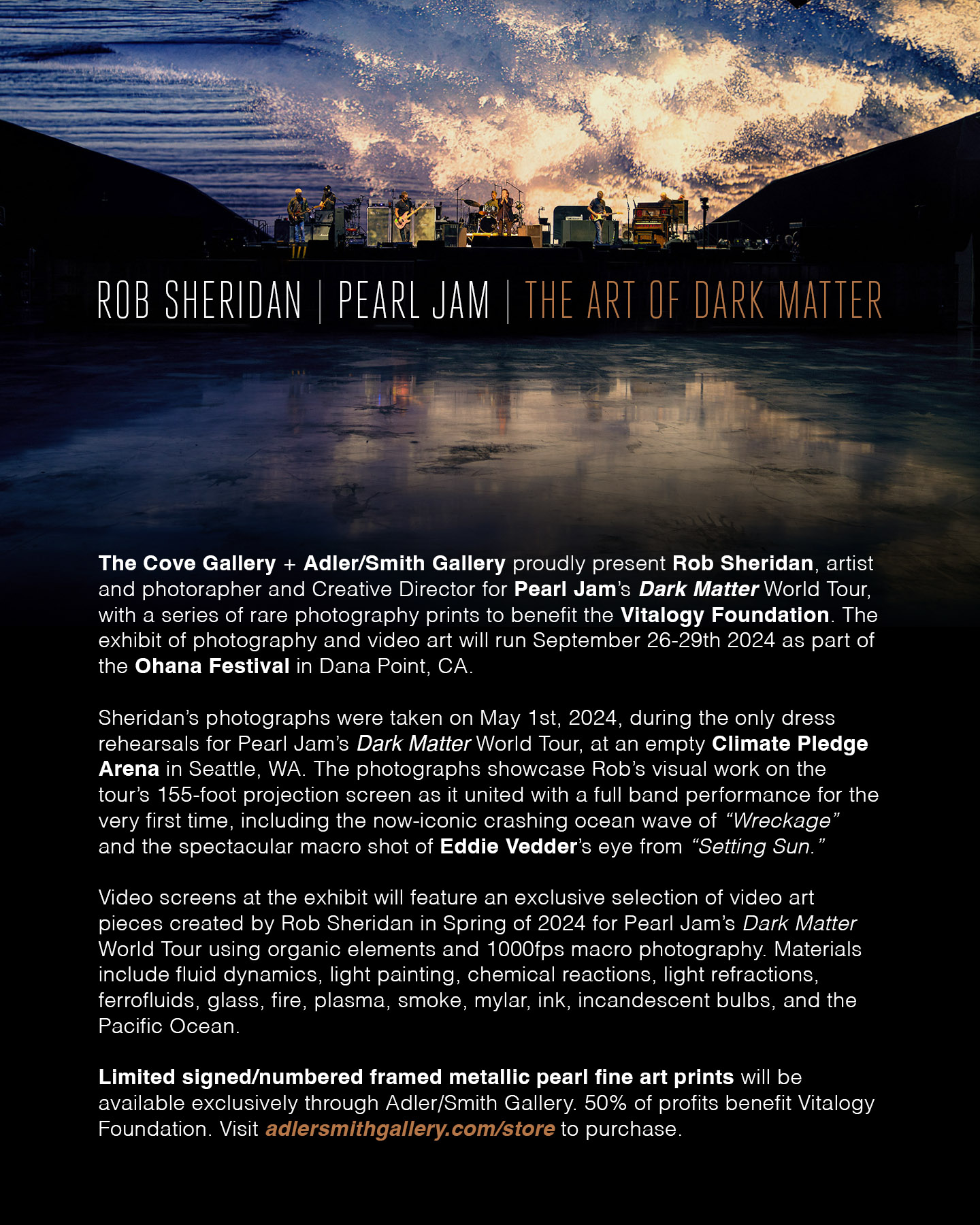 Rob Sheridan | Pearl Jam | The Art of Dark Matter @ Cove Gallery - Prints
