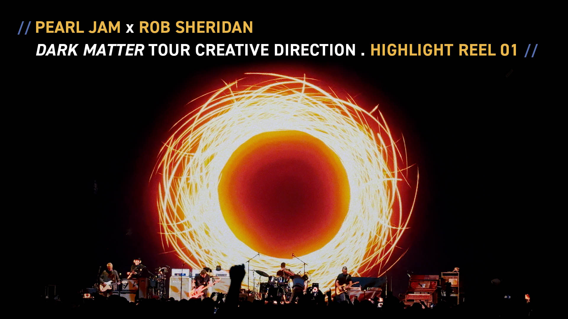 Pearl Jam "Dark Matter" Tour Visuals by Creative Director Rob Sheridan ...